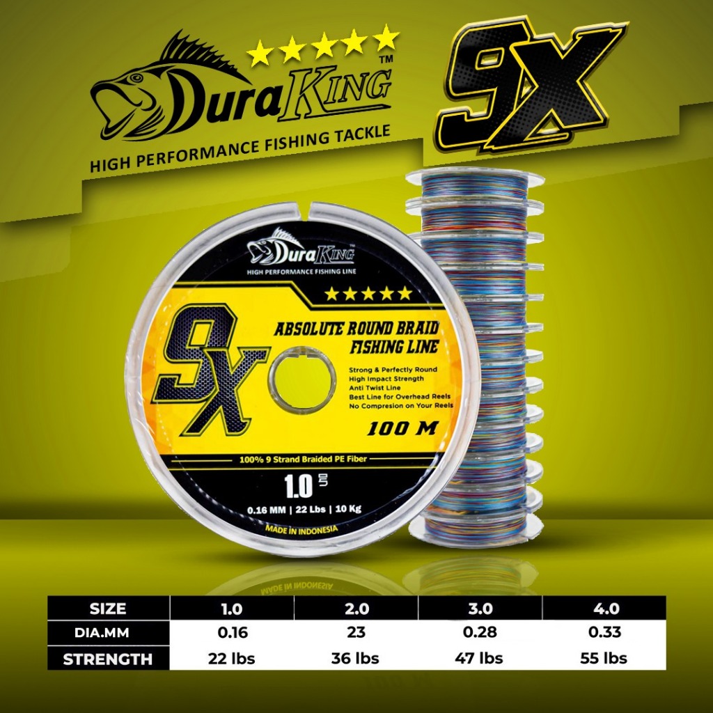 Jual SENAR DURAKING X9 | Shopee Indonesia