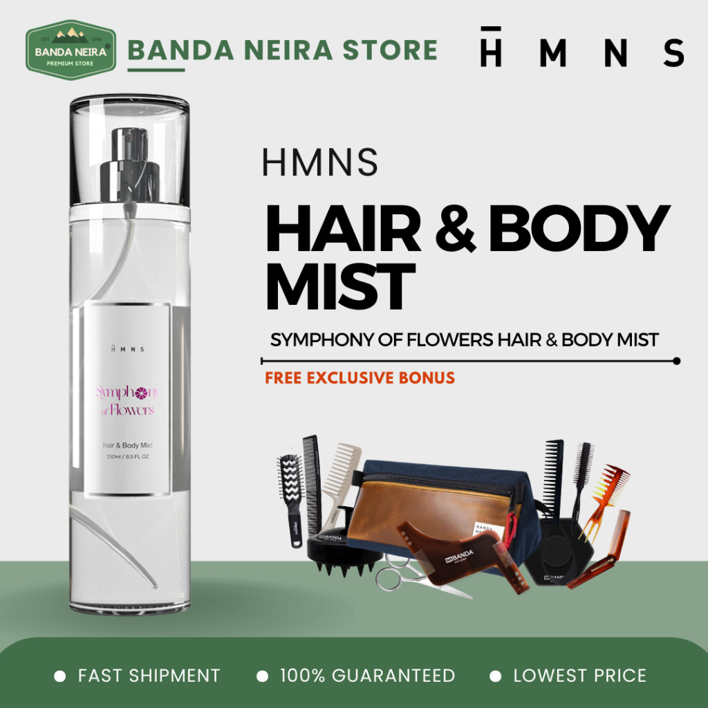 Jual HMNS Symphony of Flowers Hair & Body Mist / Parfum Badan dan ...