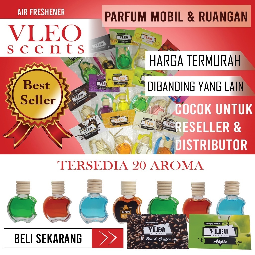 Jual PARFUM MOBIL VLEO SCENTS BEST SELLER | Shopee Indonesia