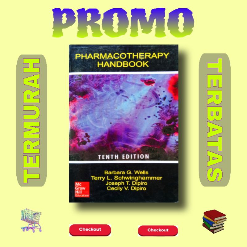 Jual BUKU PHARMACOTHERAPY HANDBOOK TENTH EDITION - DIPIRO | Shopee Indonesia