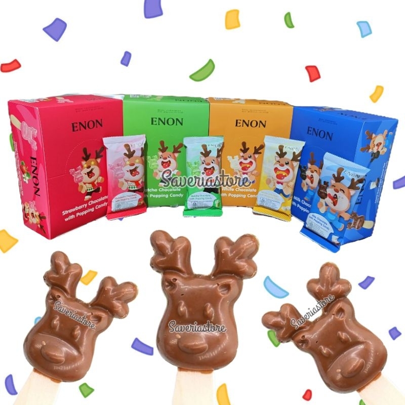 Jual ENON PERMEN ANIMAL 15GR PERMEN RASA COKLAT MANIS MATCHA/STOBERI ...