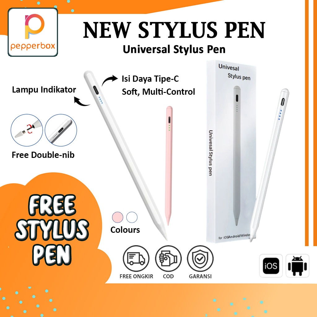 Jual Stylus Pen - Pena High Sensitive Fine Point For Touch Screen ...