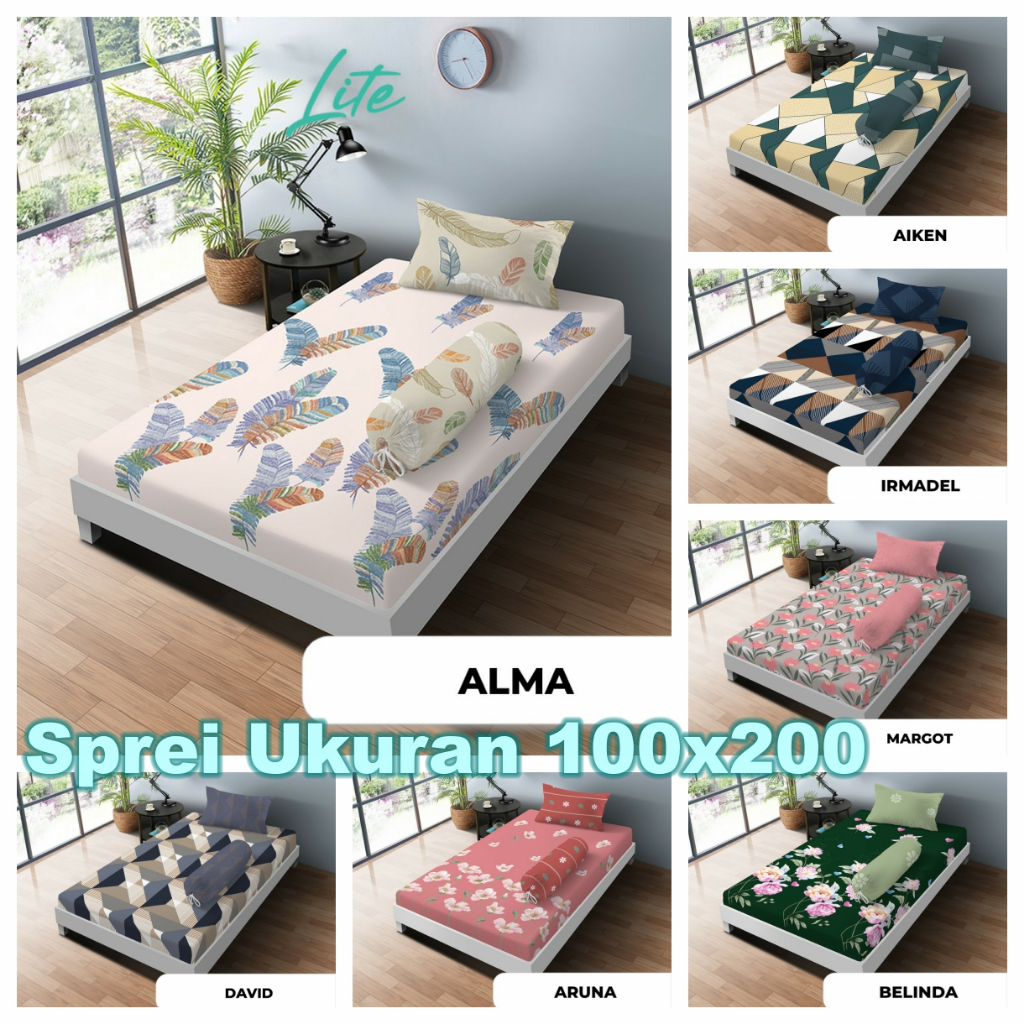 Jual Sprei Kintakun Lite Ukuran Single 100x200 | Shopee Indonesia