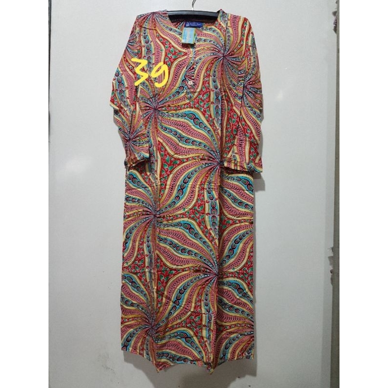 Jual YULI - LONGDRES 20 LD 110 CM PB 130 CM BATIK BUSUI KENCANA UNGU ...