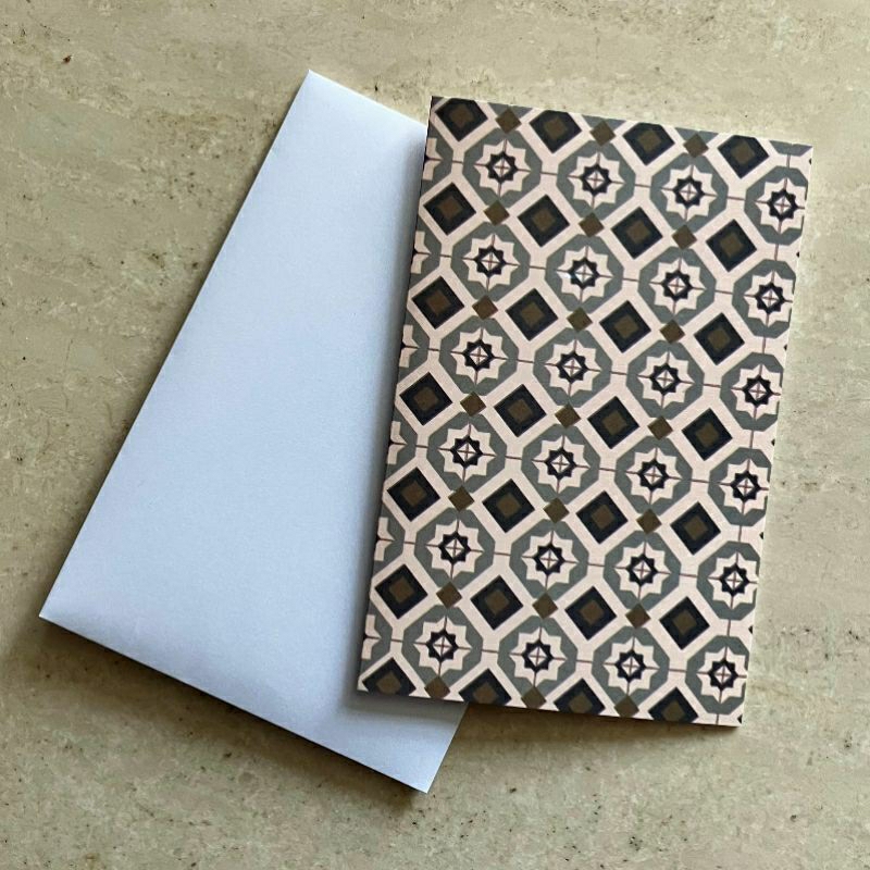 Jual Blank Card Batik / Kartu Ucapan Motif Batik / Kartu Batik - M407 ...