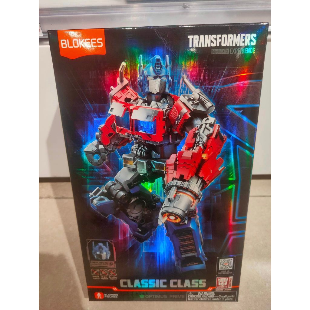 Jual Figure Blocks Optimus Prime Transformers Glowing Eyes | Shopee ...