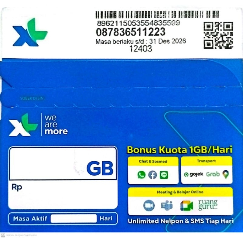 Jual Kartu Perdana XL Terlengkap & Harga Terbaru Juni 2026 | Shopee ...