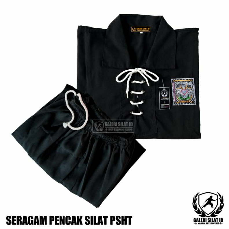 Jual KODE H96R Seragam Sakral Anggota Baru PSHT Baju Sakral Silat SH ...