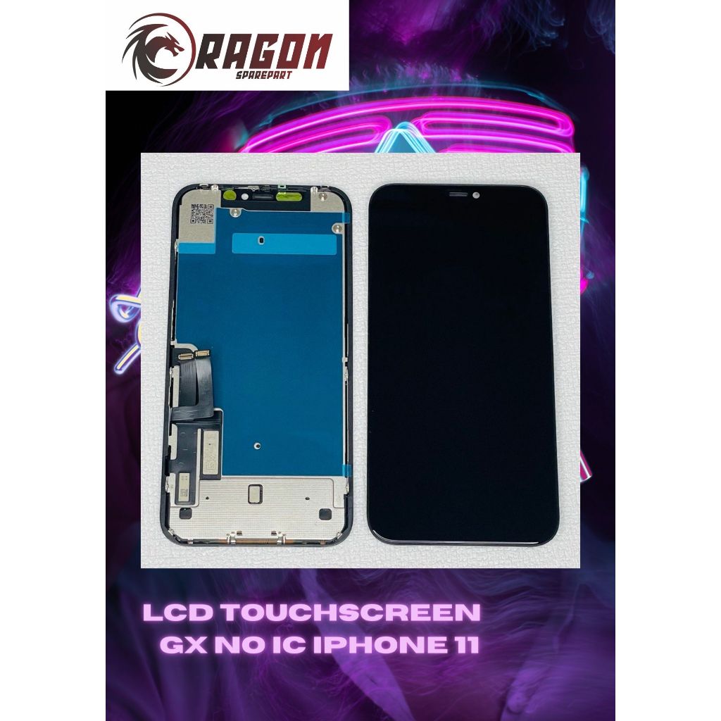 Jual LCD Touchscreen iPhone 11/11 Pro GX OLED NO IC Original Bergaransi ...