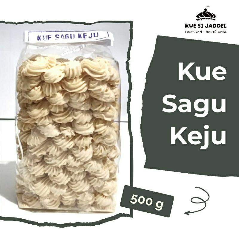 Jual KUE KERING SAGU KEJU 500 GRAM KUE JADOEL KUE LEBARAN KHAS DESA | Shopee Indonesia