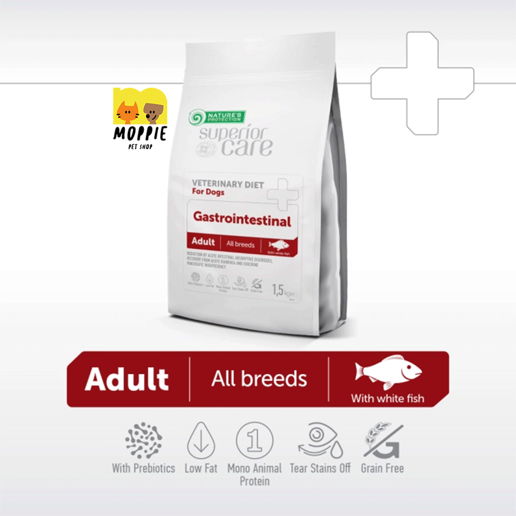 Jual Nature Protection Veterinary Gastrointestinal Adult Whitefish 1 ...
