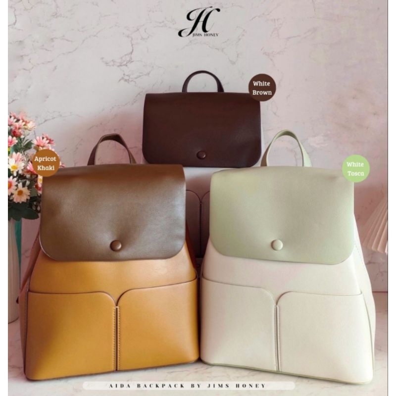 Jual AIDA BACKPACK JIMS HONEY TAS PUNGGUNG RANSEL WANITA | Shopee Indonesia