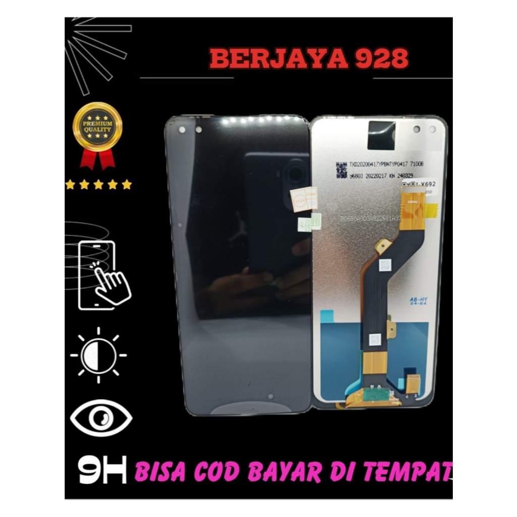 Jual LCD TOUCHSCREEN INFINIX NOTE 8 X692 FULLSET CONTRAS ORIGINAL ...