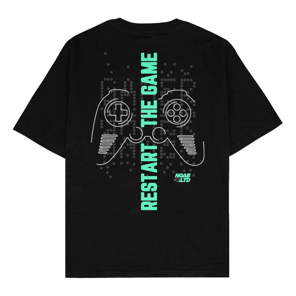 Jual Ngab Kaos Baju Dewasa Restart The Game Hitam NB121 Unisex Pria ... Jual Ngab Kaos Baju Dewasa Restart The Game Hitam NB121 Unisex Pria ...