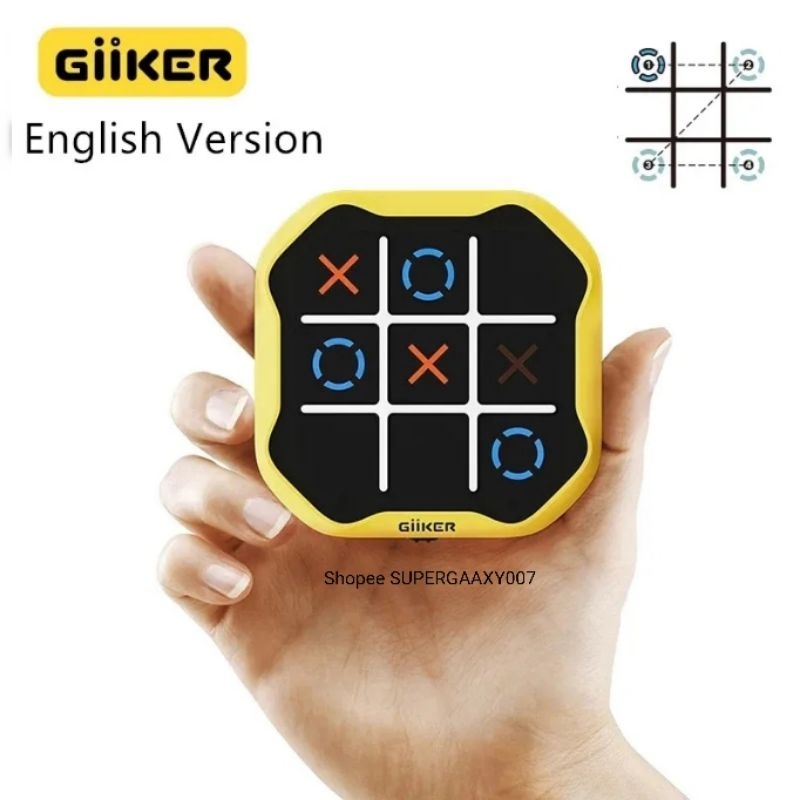 Jual Giiker Super Tic Tac Toe Bold Chess Puzzle Game Mainan Anak Memory ...