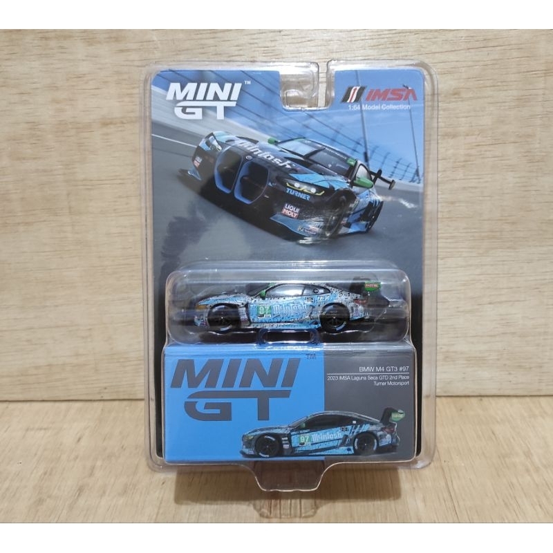 Jual Mini GT No. 647 Chase Car BMW M4 GT3 2023 IMSA Laguna Seca GTD 2nd ...