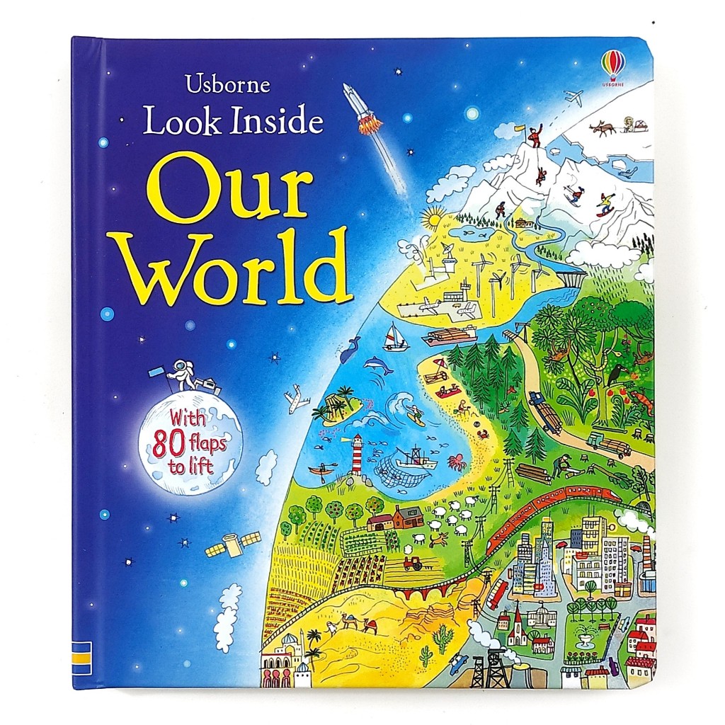 Jual Usborne Look Inside Our World Lift the Flap Original | Shopee ...