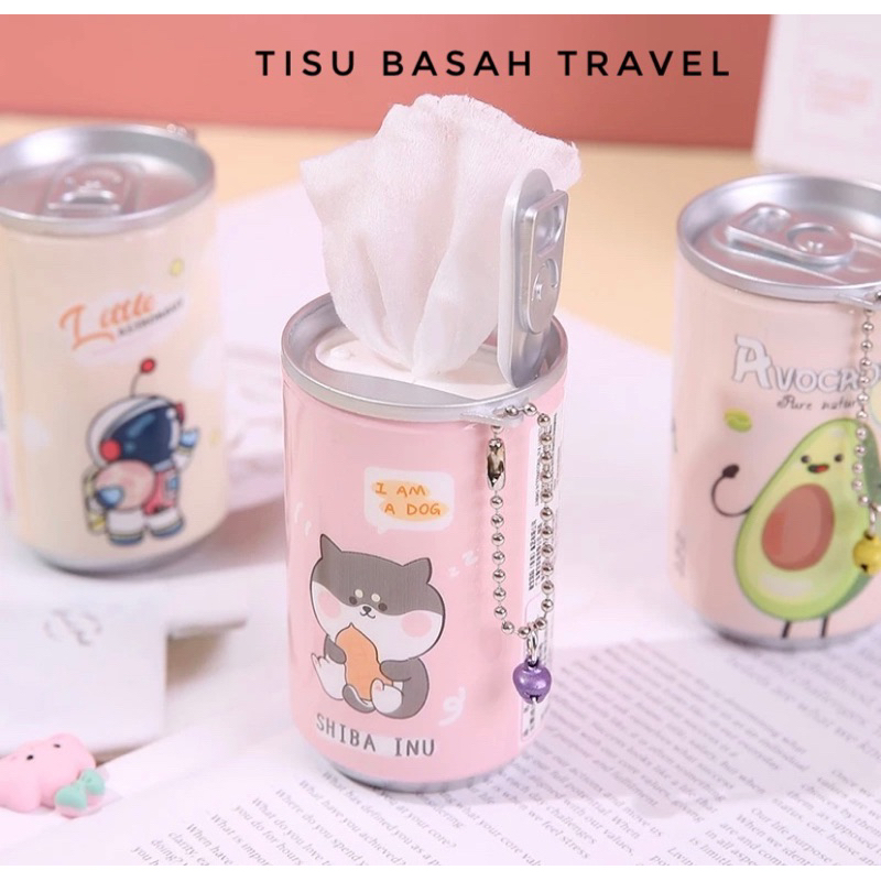 Jual TISU BASAH Kaleng isi 30 Lembar TISSU Kreatif Tissue Minuman ...