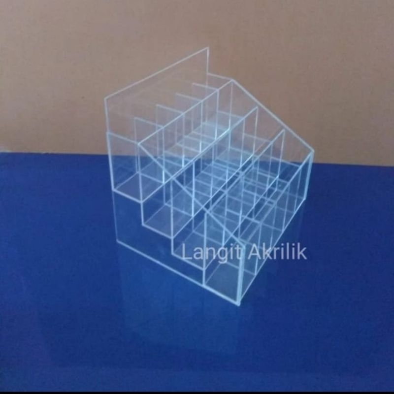 Jual Akrilik tempat spidol/Tempat pulpen/Akrilik atk | Shopee Indonesia