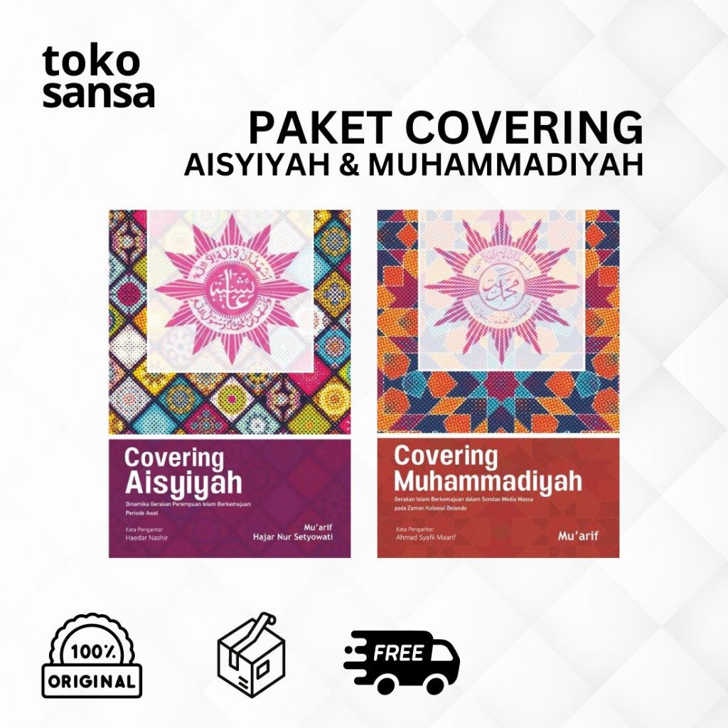 Jual Paket Buku Covering Aisyiyah & Muhammadiyah: Gerakan Perempuan Islam Berkemajuan dalam ...