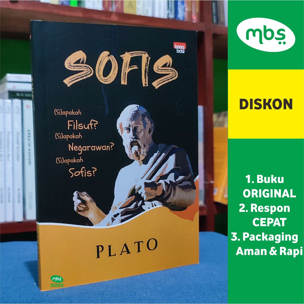 Jual BUKU SOFIS - Siapakah Filsuf, Negarawan, dan Sofis? - Plato ...