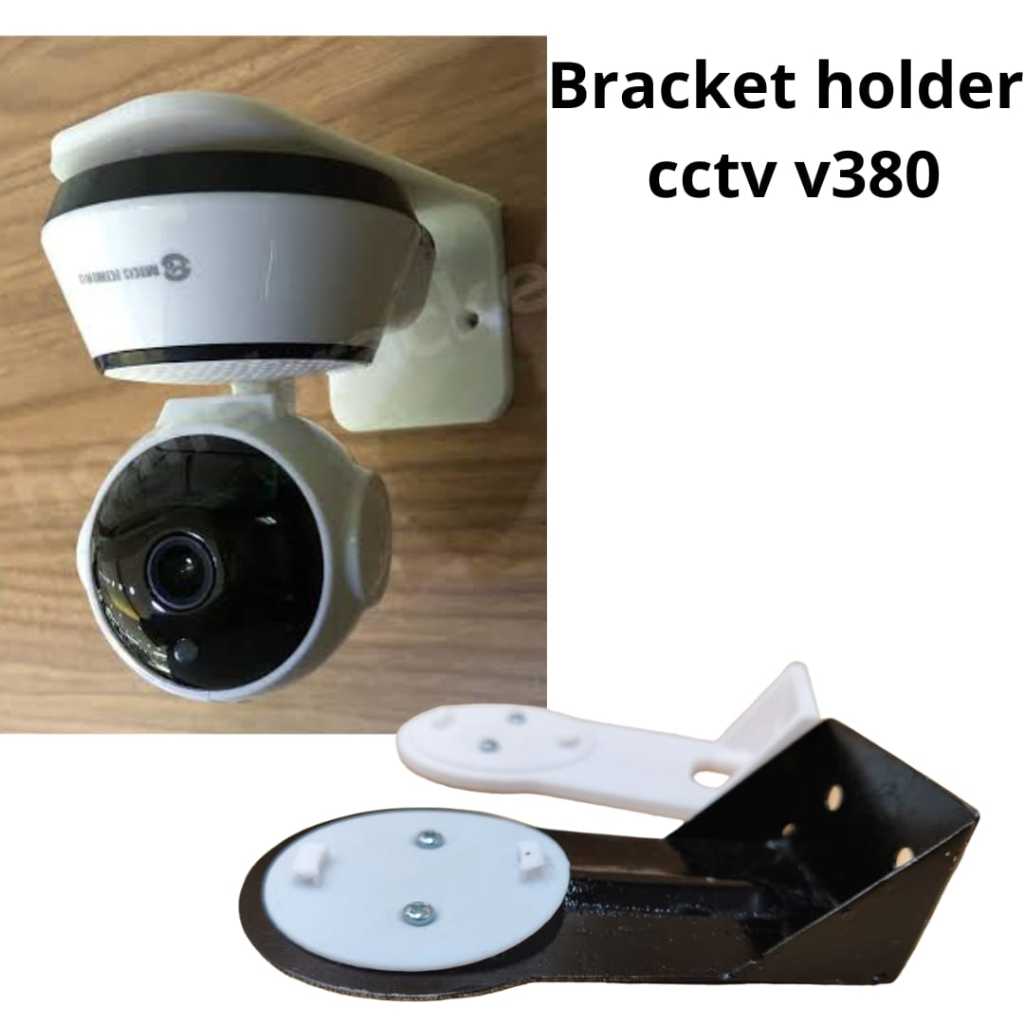 Jual Ip Camera CCTV V380 PRO Wall Mount Bracket Holder dudukan cctv ...