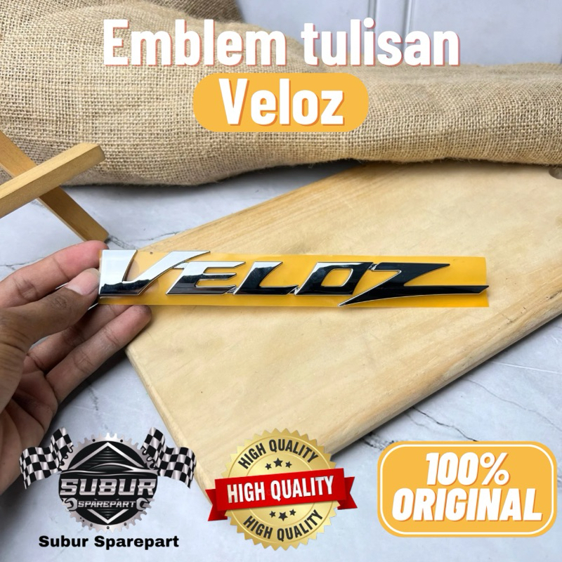 Jual Logo Emblem Bagasi Avanza VELOZ Original | Shopee Indonesia