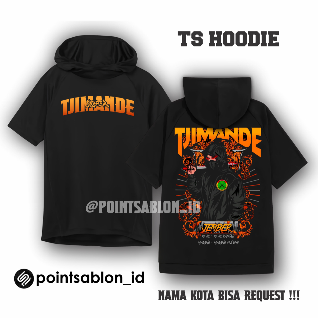 Jual TS HOODIE TJIMANDE FIGHTER KAOS CIMANDE 1760 | Shopee Indonesia
