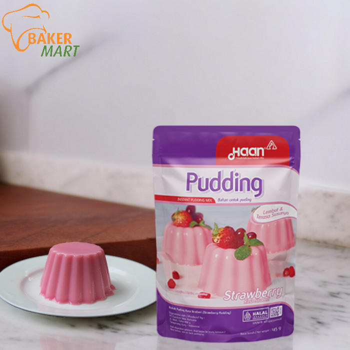 Jual Haan Pudding Instant Strawberry 145 Gram | Shopee Indonesia