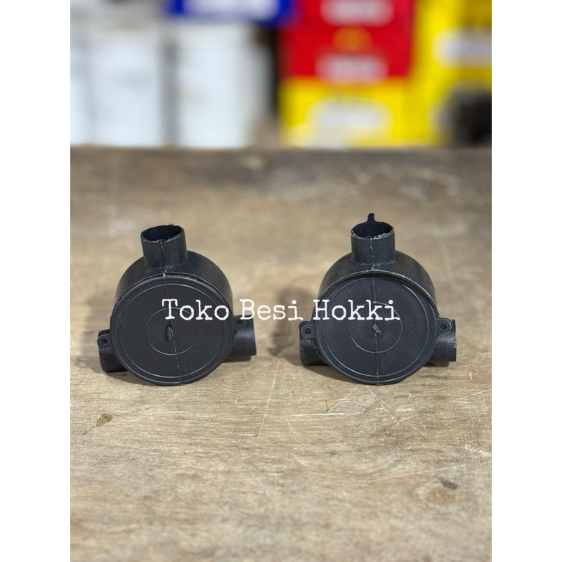 Jual T Dus Hitam 5/8 / Sambungan Pipa Listrik Cabang 3 | Shopee Indonesia