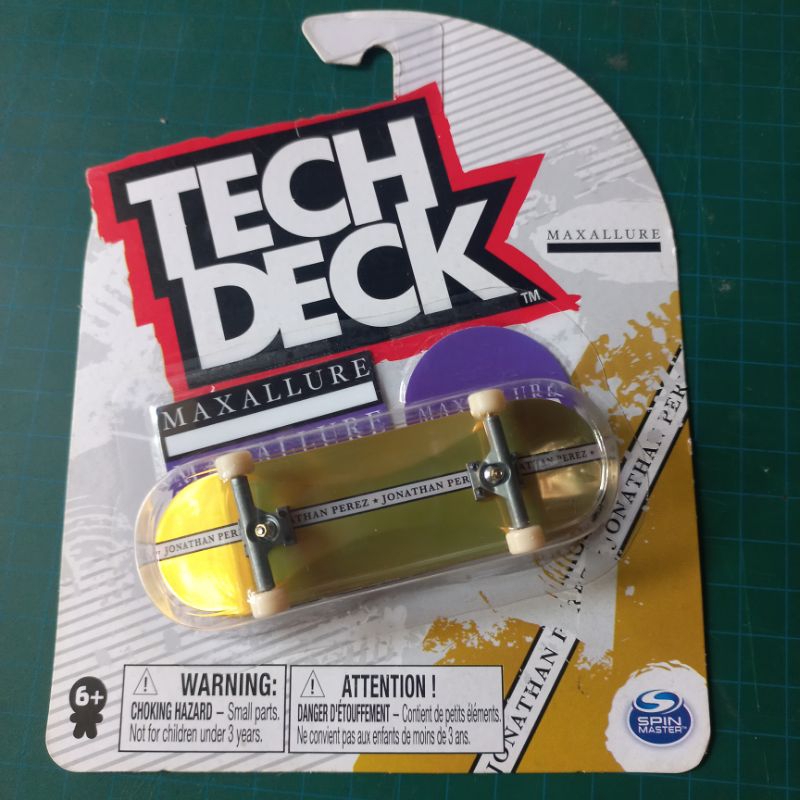 Jual Teck Deck Fingerboard Maxallure Jonathan Perez Gold Rare | Shopee ...