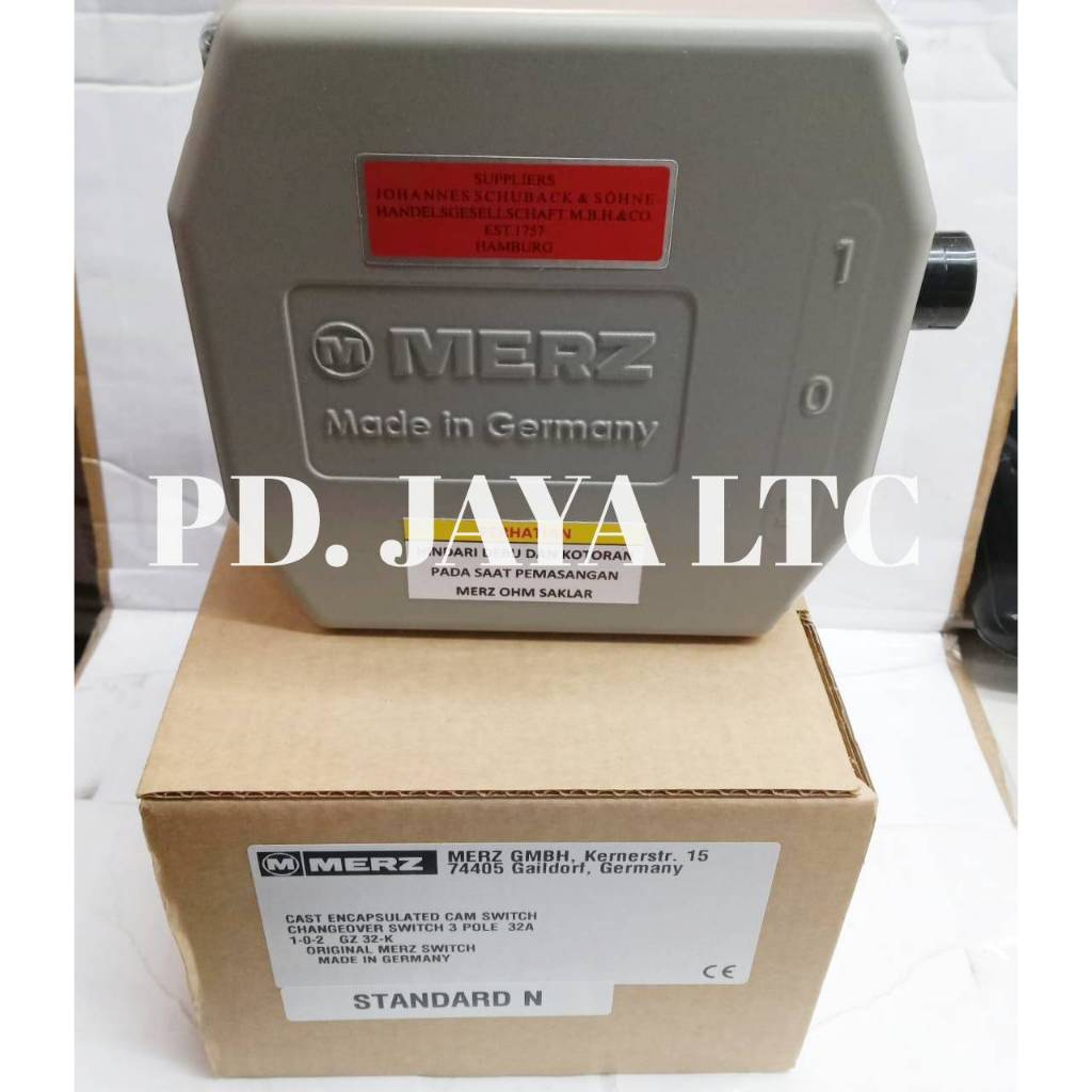 Jual Merz Change Over Switch - OHM Saklar - COS MERZ GZ 3P 32A | Shopee ...