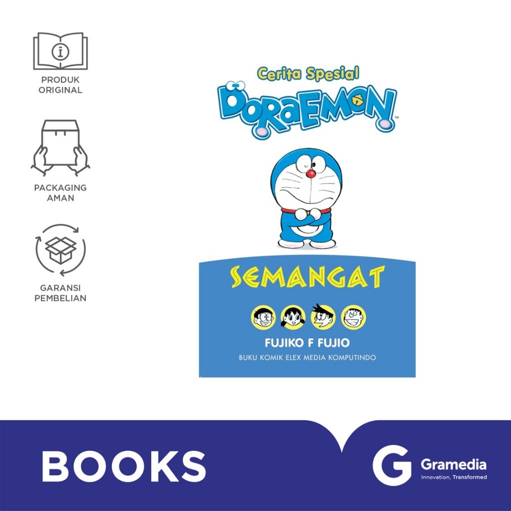 Jual Cerita Spesial Doraemon: Semangat (2024) (Fujiko F. Fujio ...