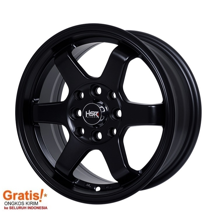 Jual VELG RACING R14 TIPE TOKYO HSR R14X6 H8X100-114,3 ET35 SMB ...
