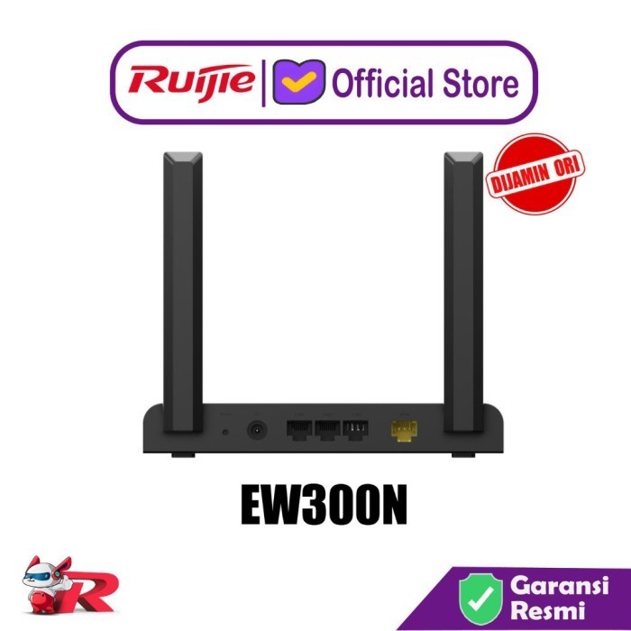 Jual Ruijie RG-EW300N REYEE 300MBPS Wireless SMART ROUTER WiFi with DC ...
