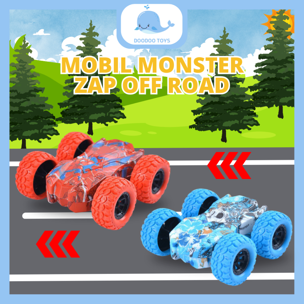 Jual Mobil Monster Zap Mainan Mobil Jip Off Road - Mobil Inersia Mungil ...