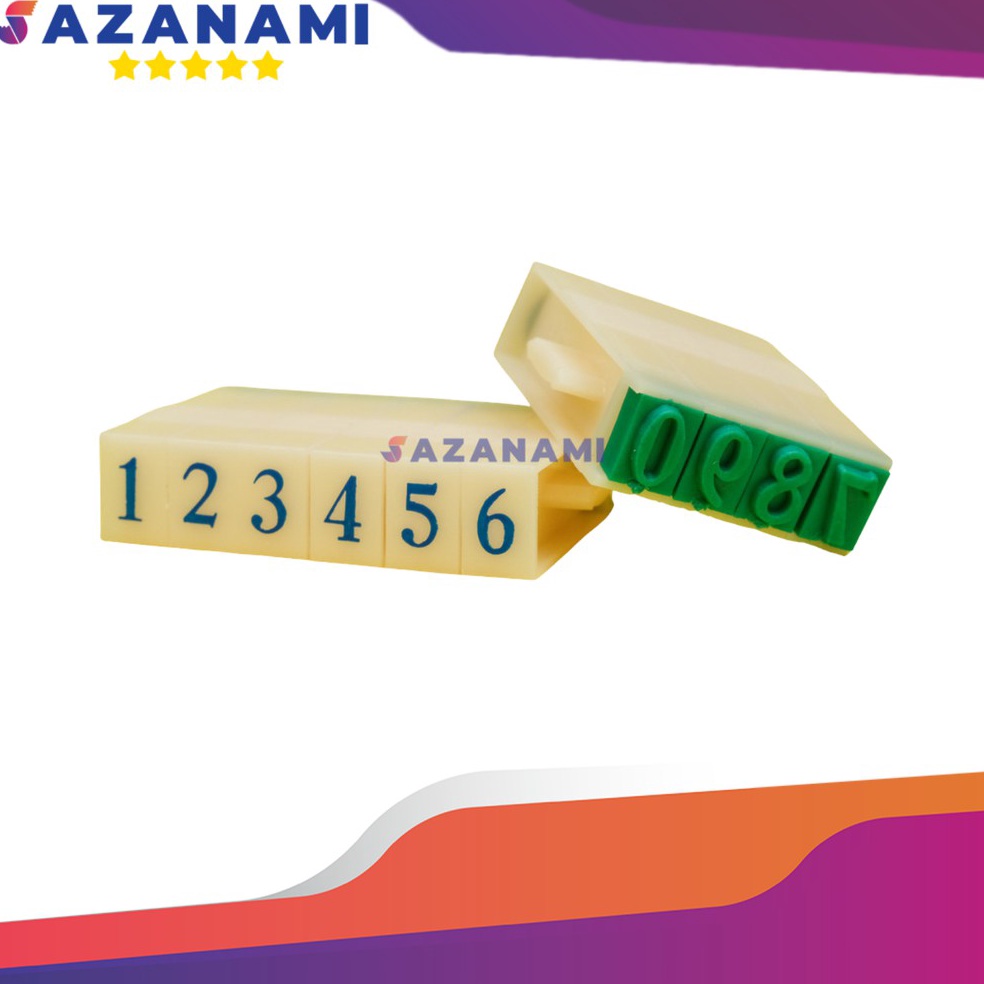 Jual KODE A79U S3 STEMPEL ANGKA NUMBER STAMP STAMPEL TANGGAL STAMPEL ...