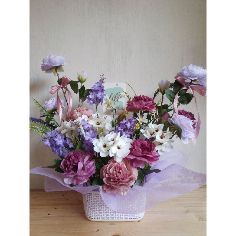 Jual Bunga box/meja Artificial (Rangkaian bunga meja grand opening ...