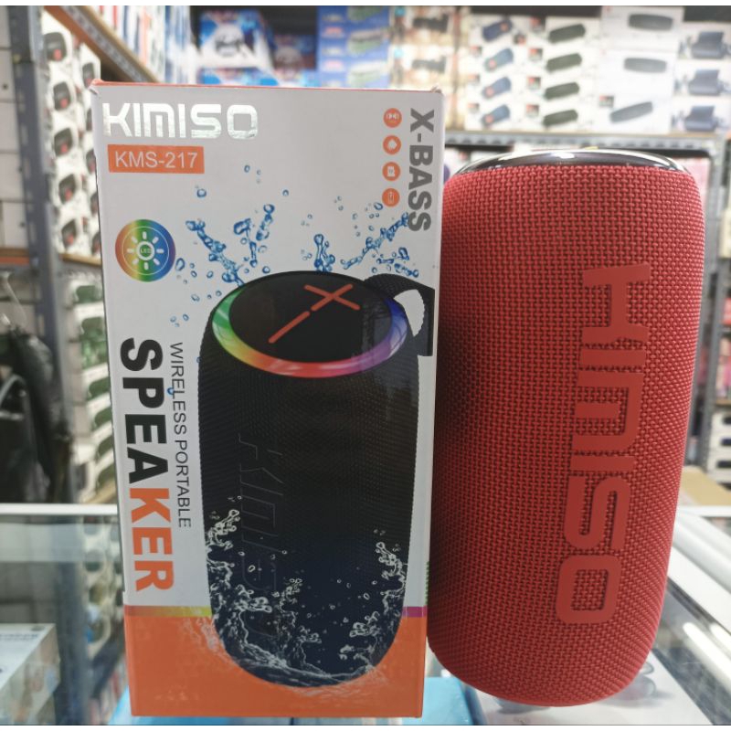 Jual KMS-217 KIMISO WIRELESS PORTABLE SPEAKER BLUETOOTH | Shopee Indonesia