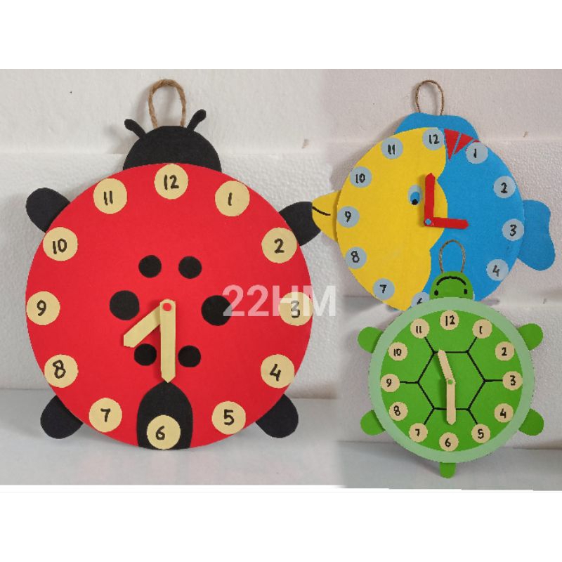 Jual Prakarya Jam Dinding mainan dari kardus | Shopee Indonesia