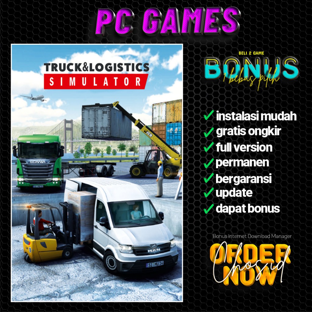 Jual Truck and Logistics Simulator | Game PC - Laptop | Shopee Indonesia