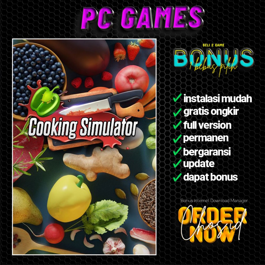 Jual Cooking Simulator | Game PC - Laptop | Shopee Indonesia