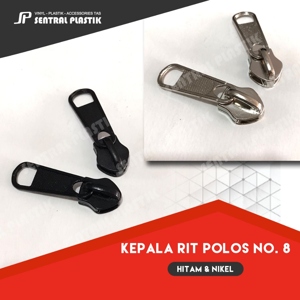 Jual Kepala rit tebal no. 10 Hitam / Nikel (harga per lusin) | Shopee ...