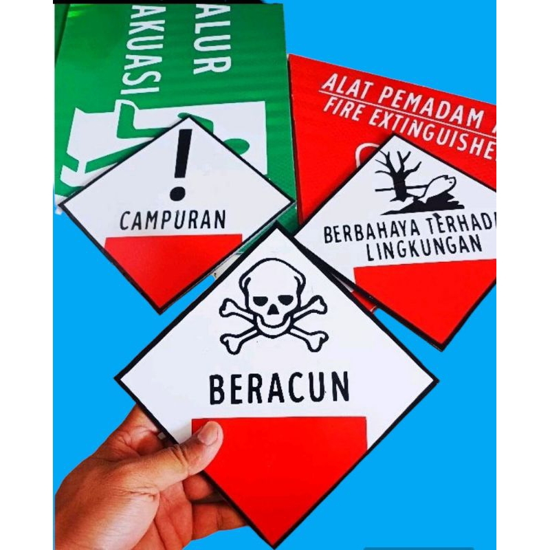 Jual RAMBU RAMBU K3 LIMBAH (Per pcs) | Shopee Indonesia