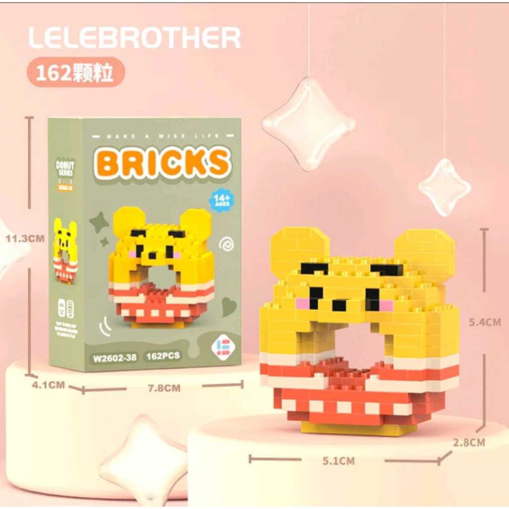 Jual 55JR BRICKS BRICK NANO BLOCK BLOCKS BLOK MAINAN EDUKASI MINI BLOCK ...