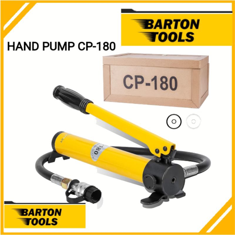 Jual Hydraulic Pump CP-180 Pompa Hidrolik Tangan Manual 400Cc Barton | Shopee Indonesia