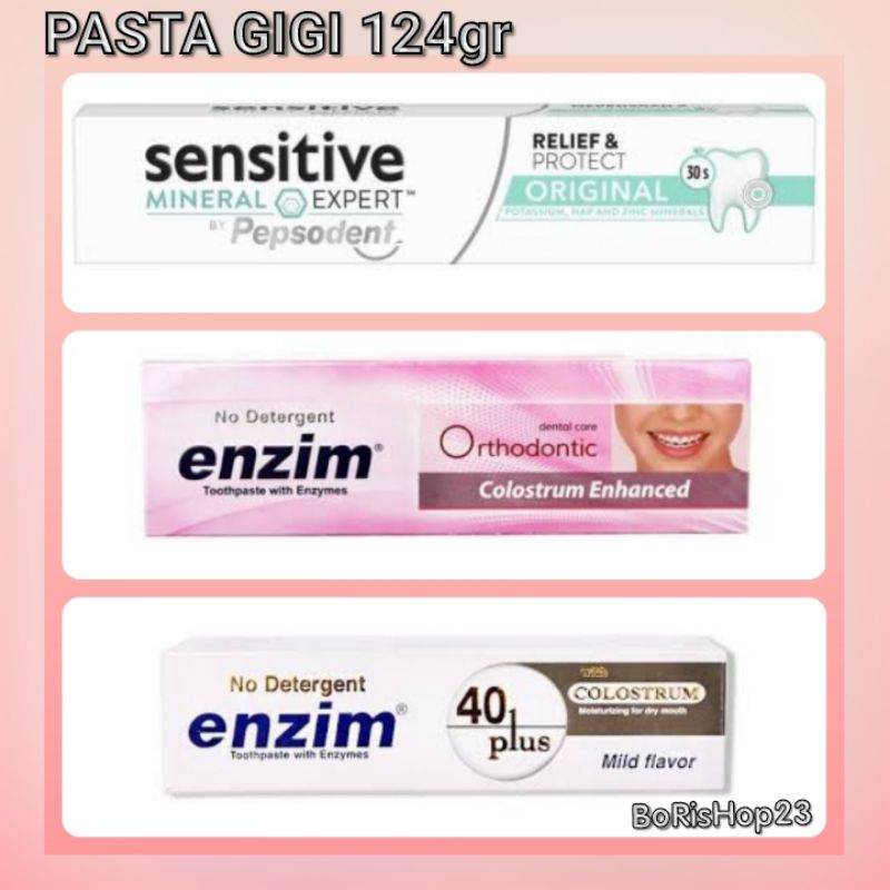 Jual ENZIM PASTA GIGI 40 PLUS 124gr | Shopee Indonesia