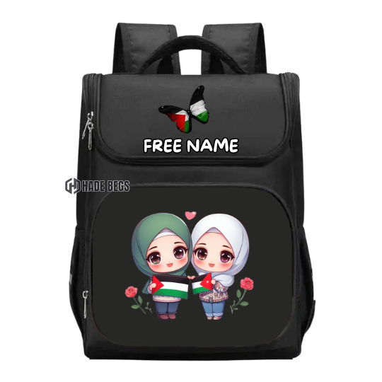 Jual TAS RANSEL BACKPACK ANAK SEKOLAH KARAKTER 2ANAK BAWA BENDERA ...