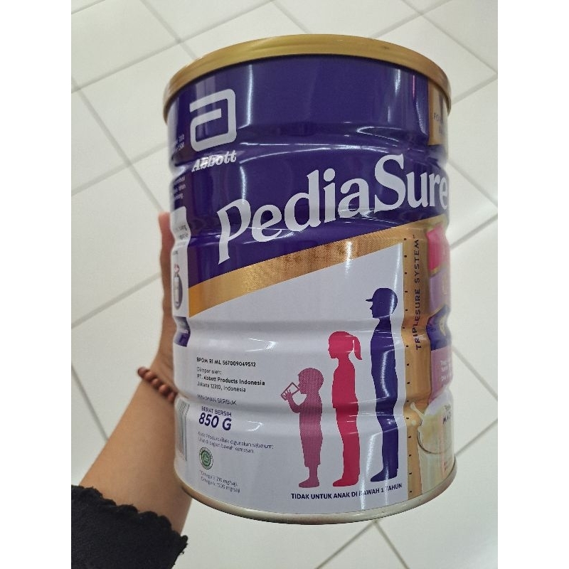 Jual PEDIASURE Triplesure Susu Formula Anak Madu Kaleng 850gr | Shopee Indonesia