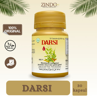 Jual DARSI KAPSUL HERBAL ISI 30 KAPSUL MEMBANTU MENGATASI JERAWAT ...
